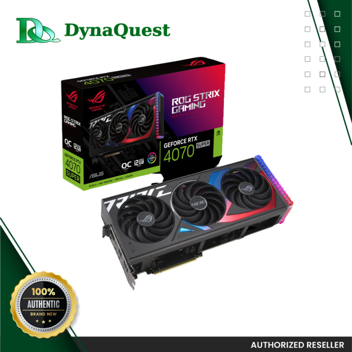 Asus ROG Strix RTX 4070 Super 12GB OC ROG-STRIX-RTX4070S-O12G-GAMING ...