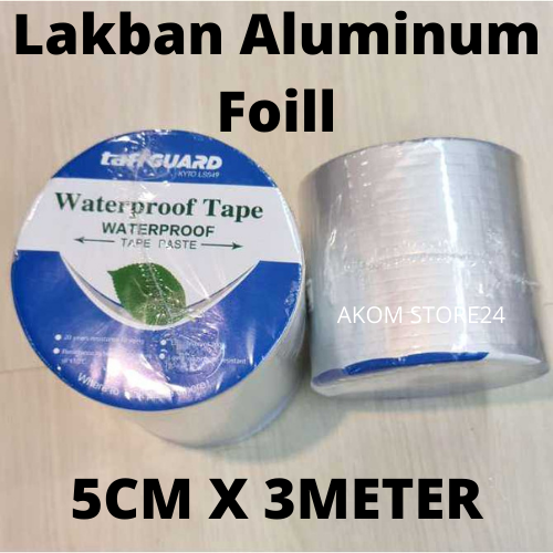 [TERMURAH] COD - Lakban Khusus Anti Bocor Alumunium Foil Butyl Rubber ...
