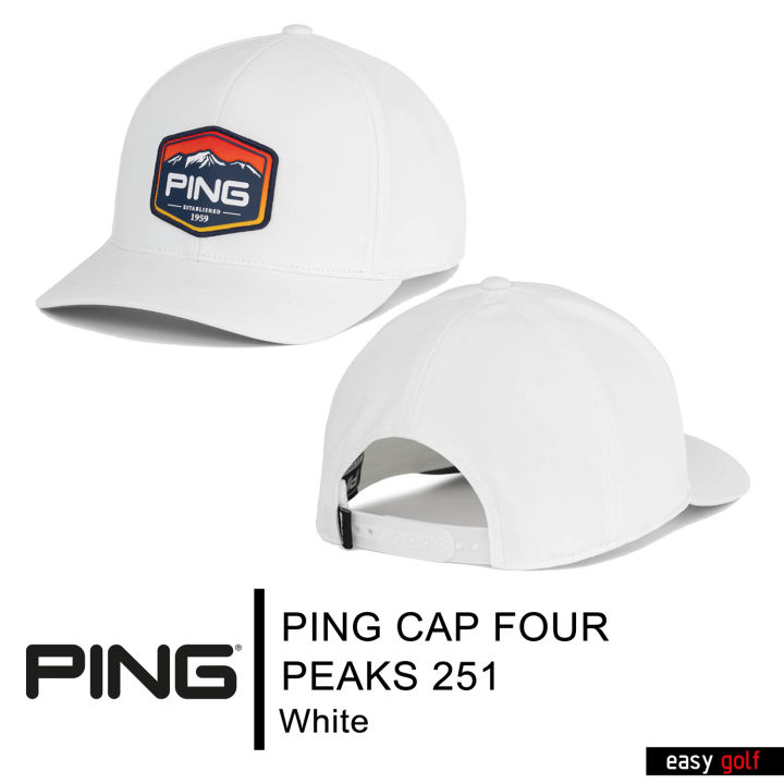 PING CAP FOUR PEAKS 251 PING CAP MEN หมวกกอล์ฟ หมวกกีฬาผู้ชาย | Lazada ...