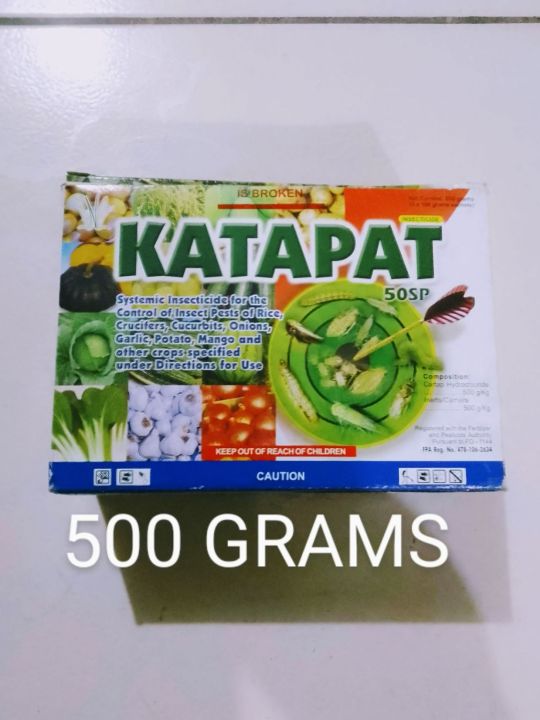 KATAPAT 50SP HYDROCHLORIDE CARTAP SYSTEMIC INSECTICIDE(500GRMS)BY LEADS ...
