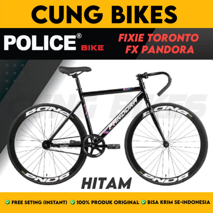 Sepeda Fixie ELEMENT POLICE TORONTO FX PANDORA Ukuran 700C Rem Torpedo ...
