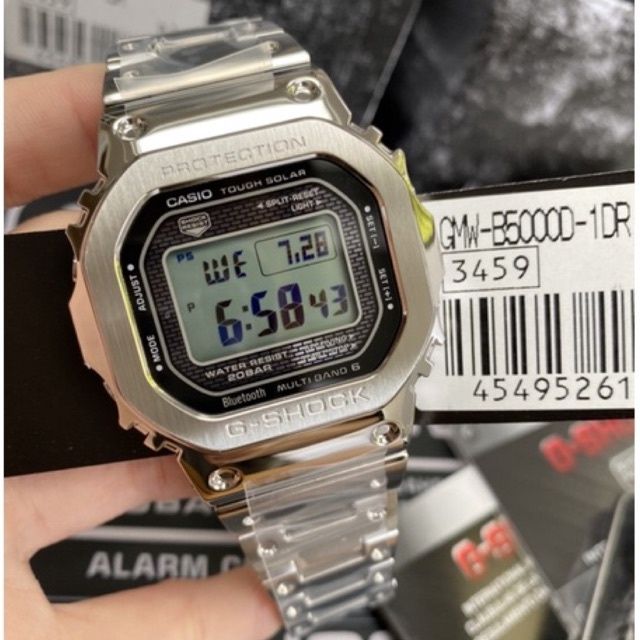[CASIO G-SHOCK] MADE IN JAPAN 🇯🇵 FULL METAL GMW-B5000D-1DR TOUGH SOLAR ...