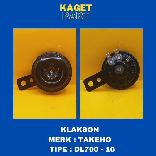 KLAKSON MOTOR MERK TAKEHO TIPE DL700 - 16 | Lazada Indonesia
