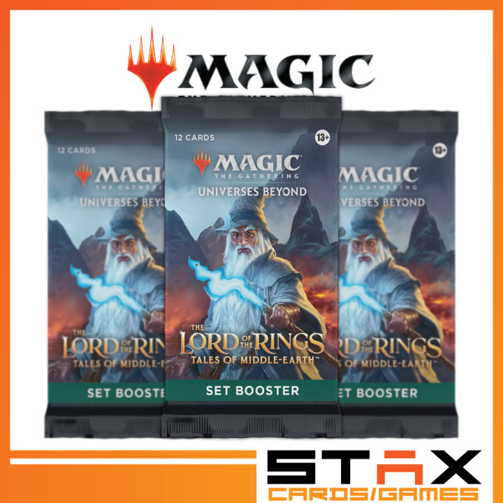 Magic the Gathering (MTG): The Lord of the Rings - Set Booster Pack ...
