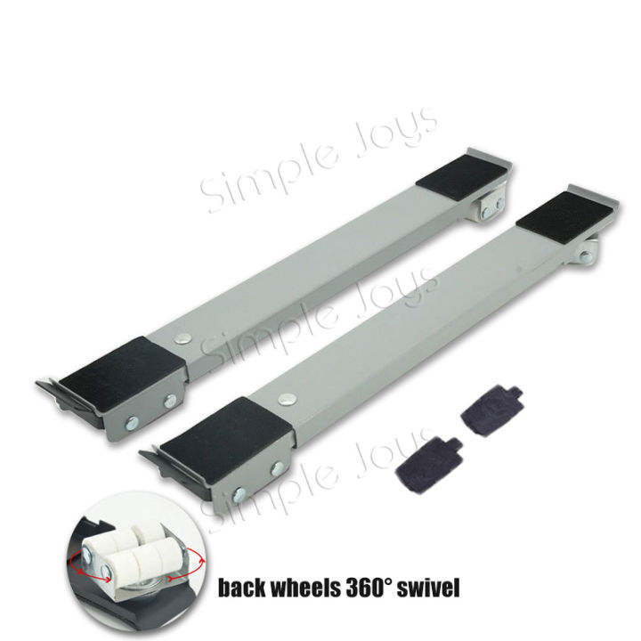Washing Machine Base Stand Rack With Wheels Fridge Roller Holder ...