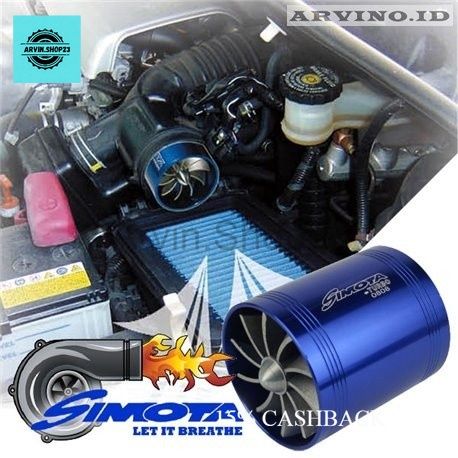 Filter Udara Racing Turbo Ventilator Single Fan Air Intake Performence ...