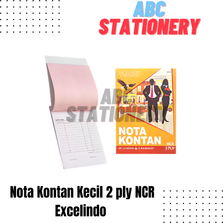 Nota Kontan kecil 2 ply NCR Excelindo | Lazada Indonesia