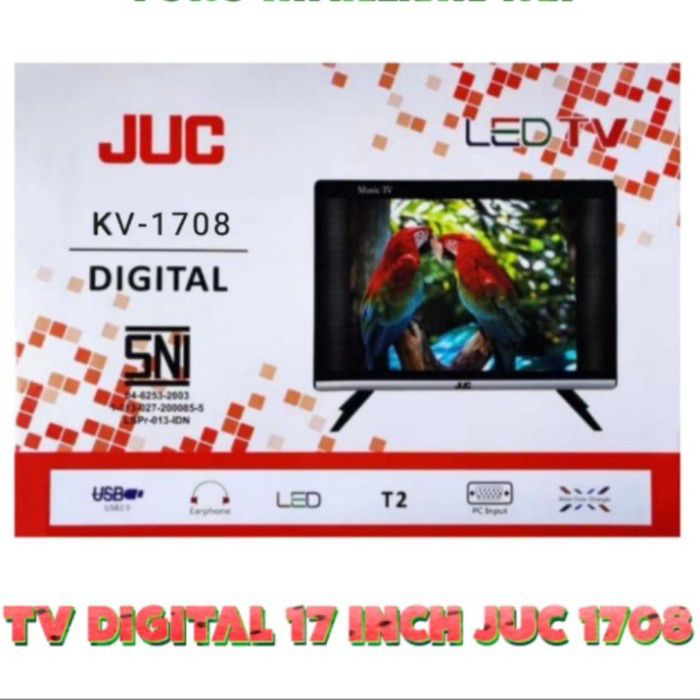 JUC TV Monitor 17 Inch | TV LED Digital-17081 | Lazada Indonesia