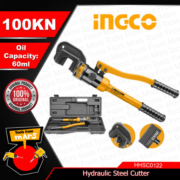 INGCO Hydraulic Steel Cutter 22mm HHSC0122 •TOOLS FROM MARS• IHT ...