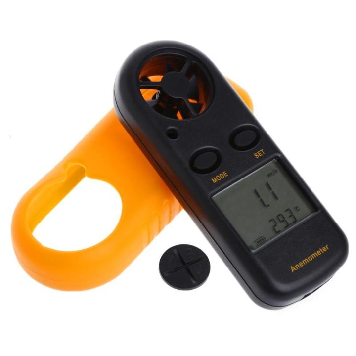 GM816 Mini Digital Anemometer Wind Speed Temperature Tester for w/LCD ...