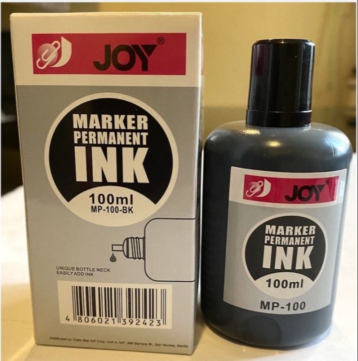 JOY Permanent Marker Refill Ink (black) 100ml | Lazada PH