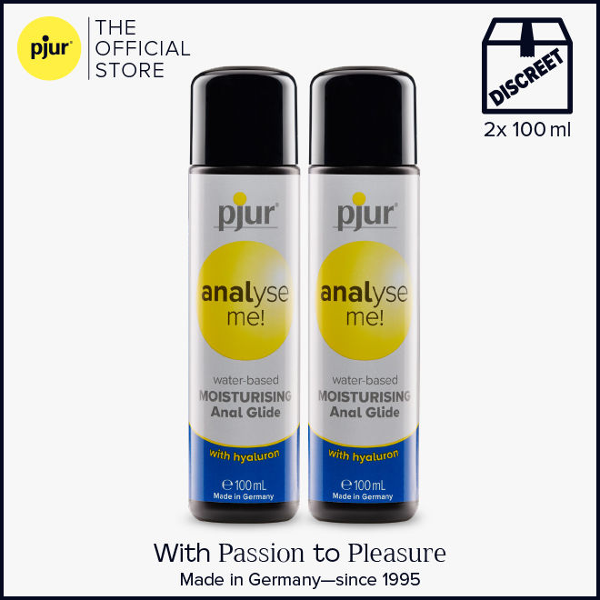 Pjur Analyse Me Comfort Water And Extra Moisturising Hyaluron Anal