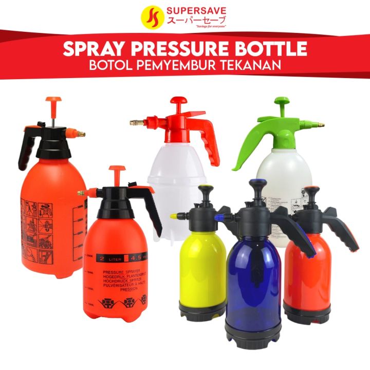 Pressure Sprayer Pressure Spray Bottle (0.8/1.5/2/3 Liters) l Sprayer ...