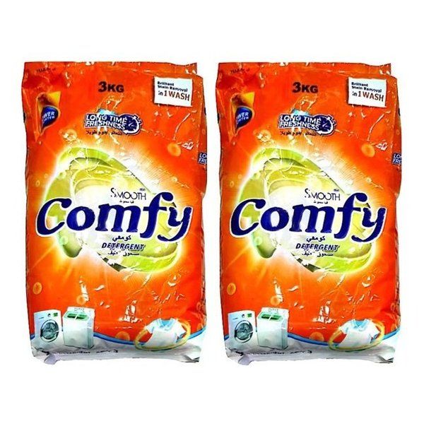 Comfy Smooth Laundry Detergent Powder Original Power Booster 3KG Dubai ...