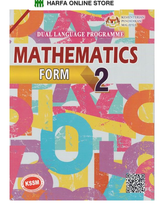 Buku Teks Mathematics (DLP) Form 2 ( TB FORM 2 ) | Lazada