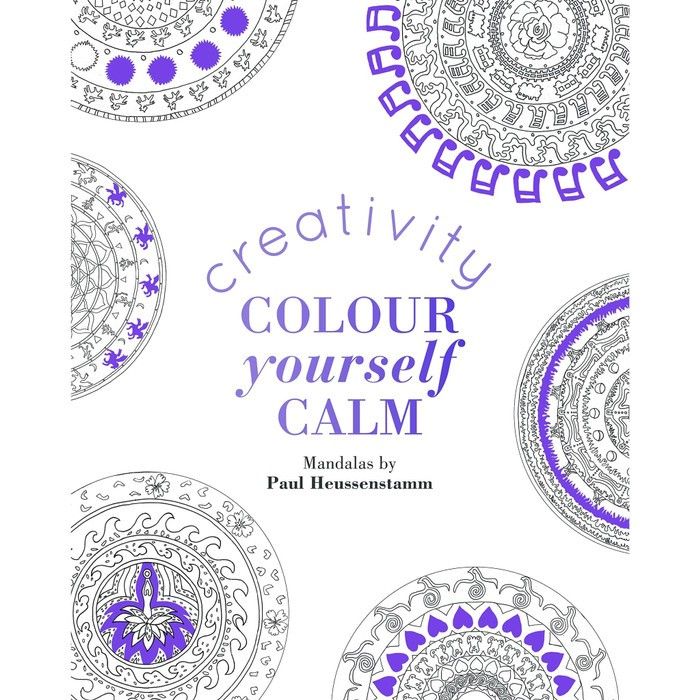 Creativity Colour Yourself Calm Colouring Book For Relaxation Buku ...