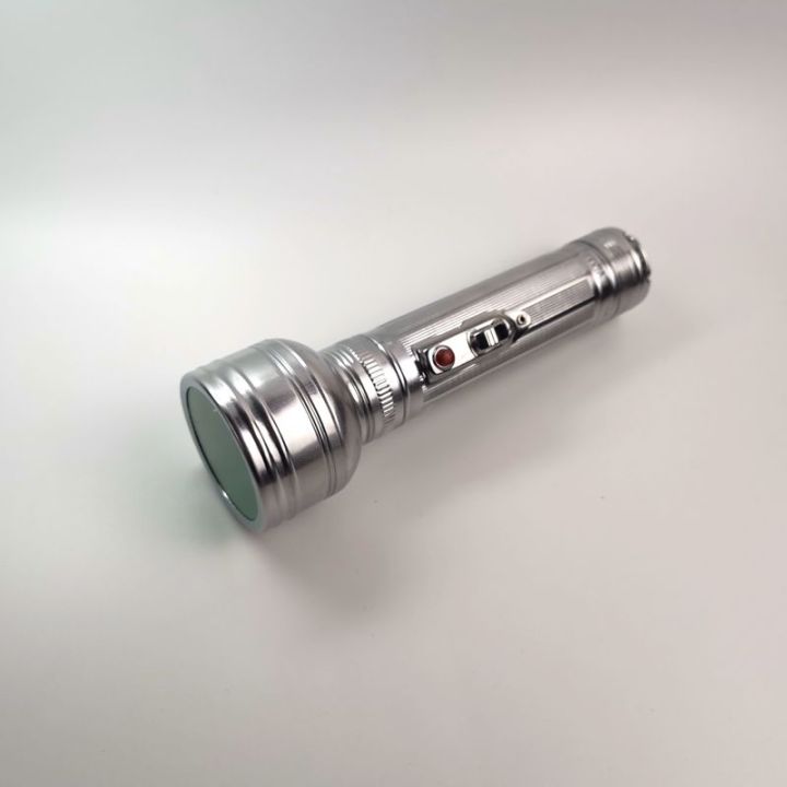 Authentic Tiger brand old flashlight FT2DE10 white light 3 LED iron ...