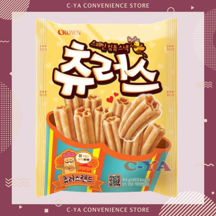 CROWN Churros Snacks 84g | Lazada PH