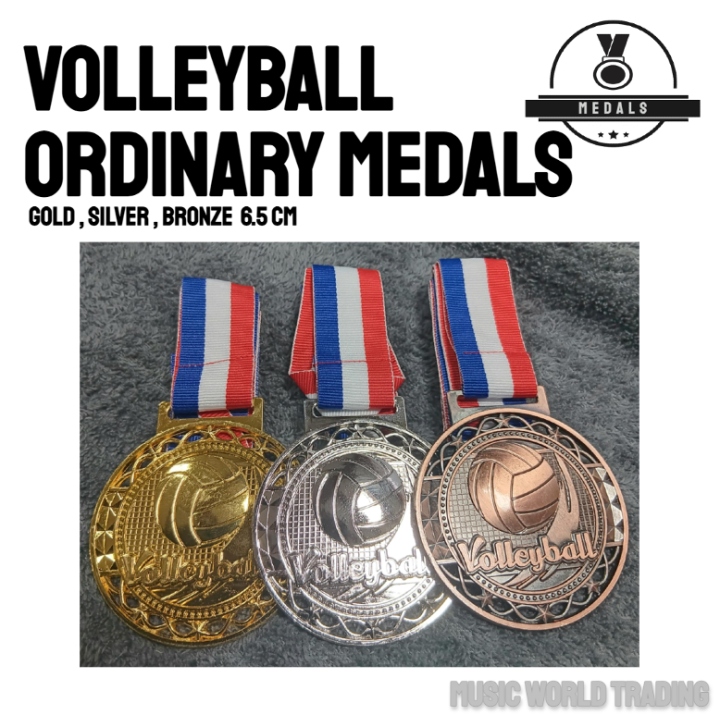 Volleyball Medals Ordinary Lace 6.5 cm | Lazada PH