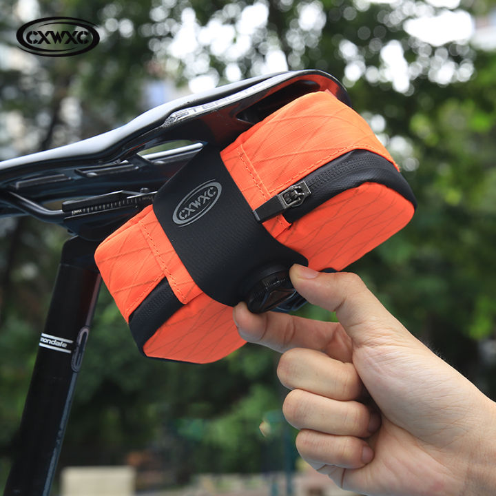 CXWXC Mini Bicycle Saddle Bag 0.6L Lightweight Small MTB Road Bike Tail ...