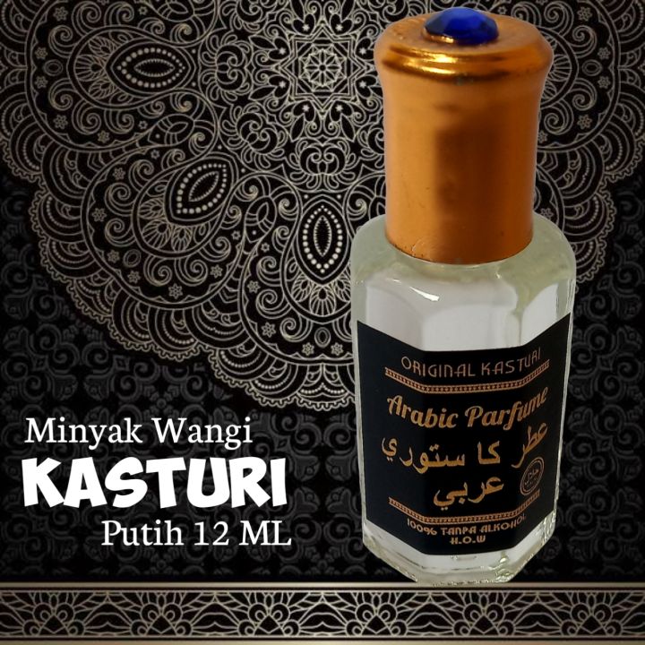 Parfum Kasturi Putih Superior Perfume 12ml – Aroma Lembut | Lazada ...