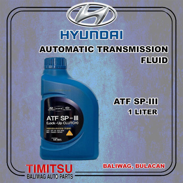 AUTOMATIC TRANSMISSION FLUID SP-III ATF SP3 GENUINE PART NO. 04500 ...