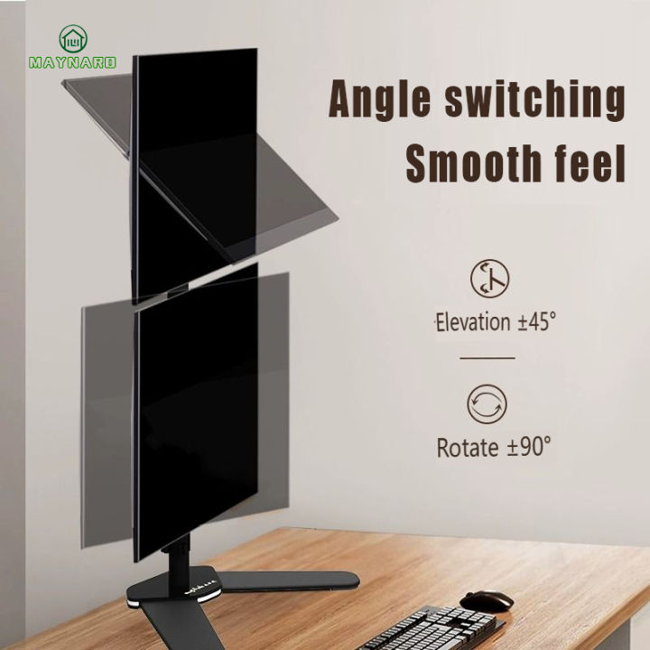 Monitor Stand- Adjustable Monitor Arm Desk Mount, Heavy-Duty Dual ...