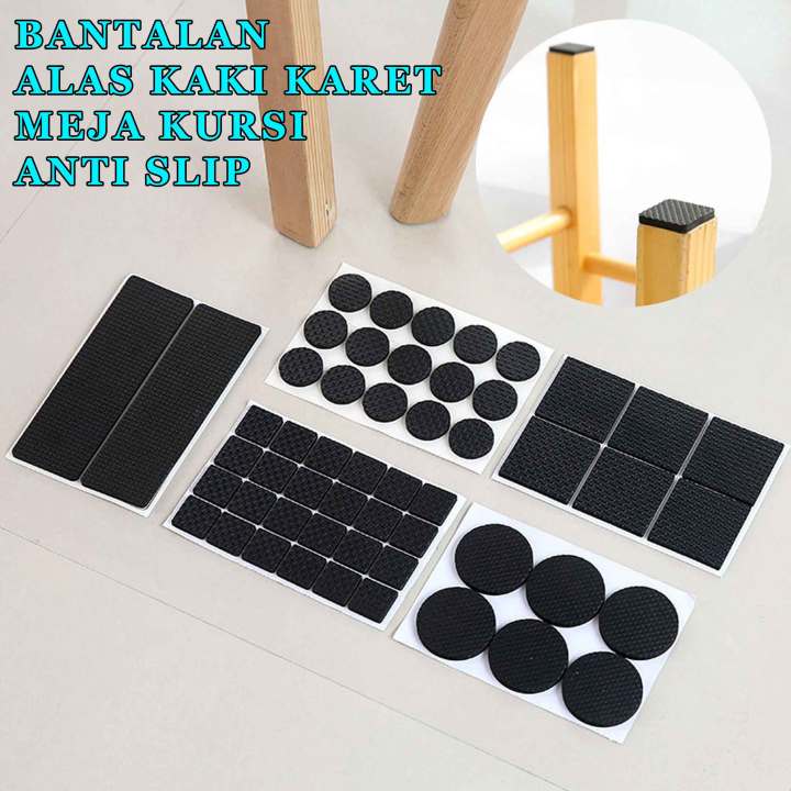 Bantalan Alas / Alas Kaki Karet / Bantalan Meja / Anti Slip | Lazada ...