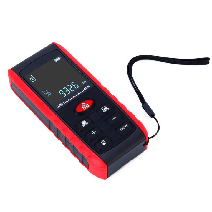 40M Digital Laser Distance Meter Pythagorean Diastimeter Area Measure ...