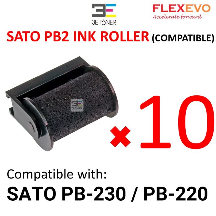 Sato PB-2 PB2 Ink Roller Compatible For PB230 PB-230 PB-220 PB220 Price Tag Label | Lazada