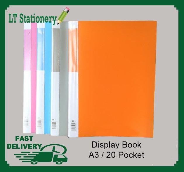 Office data display book plastic file folder with pocket Clearbook Size ...