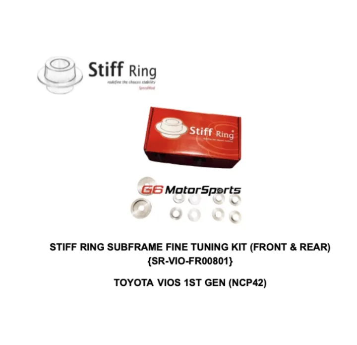 TOYOTA VIOS 1ST GEN (NCP42) - STIFF RING SUBFRAME FINE TUNING KIT ...