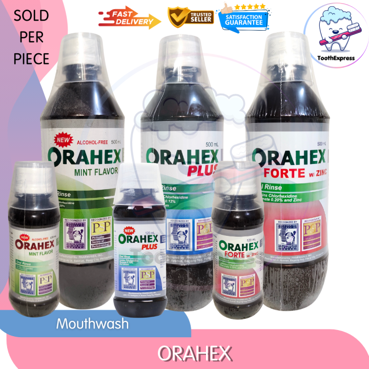 ToothExpress2022 | Orahex Forte with Zinc Oral Rinse – Antiviral ...