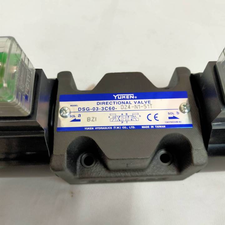 DSG-03-3C60-A220-N1-51T SOLENOID VALVE YUKEN HYDRAULIC ;DIRECTIONAL CONTROL ,SIZE03 ,BYPASS ...