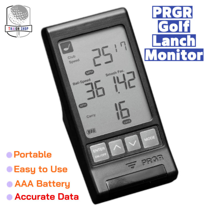 [🚚จัดส่งไว] PRGR Golf Launch Monitor(HS-130A) | Lazada.co.th