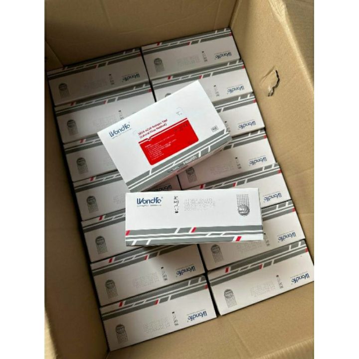 Nasal Home Self Testing Kit Wondfo (20Test/Box) | Lazada PH