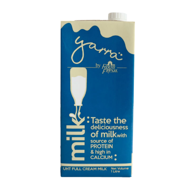 YARRA UHT FULL CREAM MILK / SUSU YARRA UHT FULL CREAM - 1LTR (NEW ...