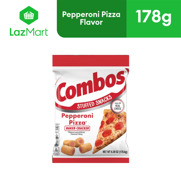 Combos Pepperoni Pizza Crackers 178g | Lazada PH