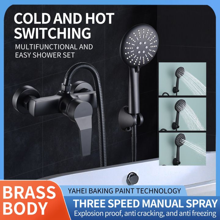 Shower set Hot and Cold shower set 304 stainless steel shower set ...