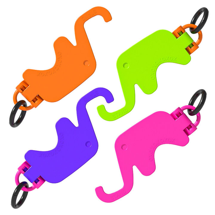 Dopamine Keychain Elephant Phone Stand Desktop Creative Cartoon Lazy ...