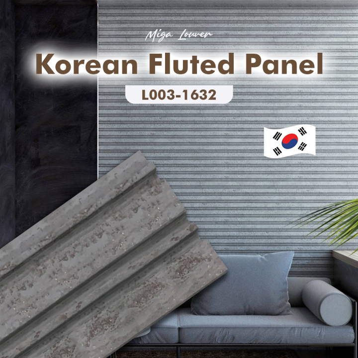 LOVEHOUSE Miga Korean Louver Wall Panel Decoration Fluted Panel L003 ...