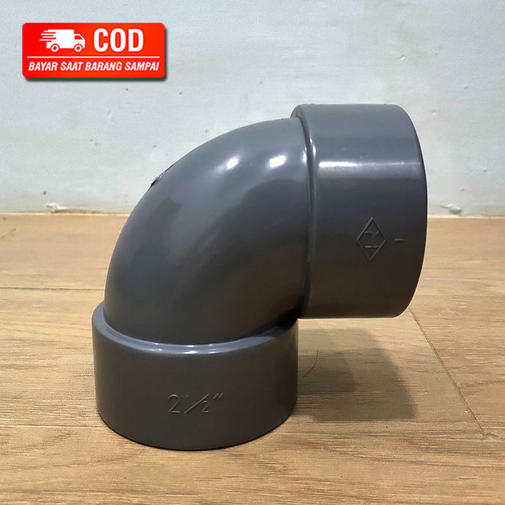 ELBOW / KNEE PIPA PVC 2.5 INCH RUCIKA (D) | Lazada Indonesia