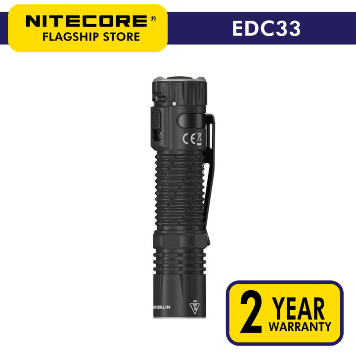 Nitecore EDC33 4000 Lumens EDC Flashlight | Lazada PH
