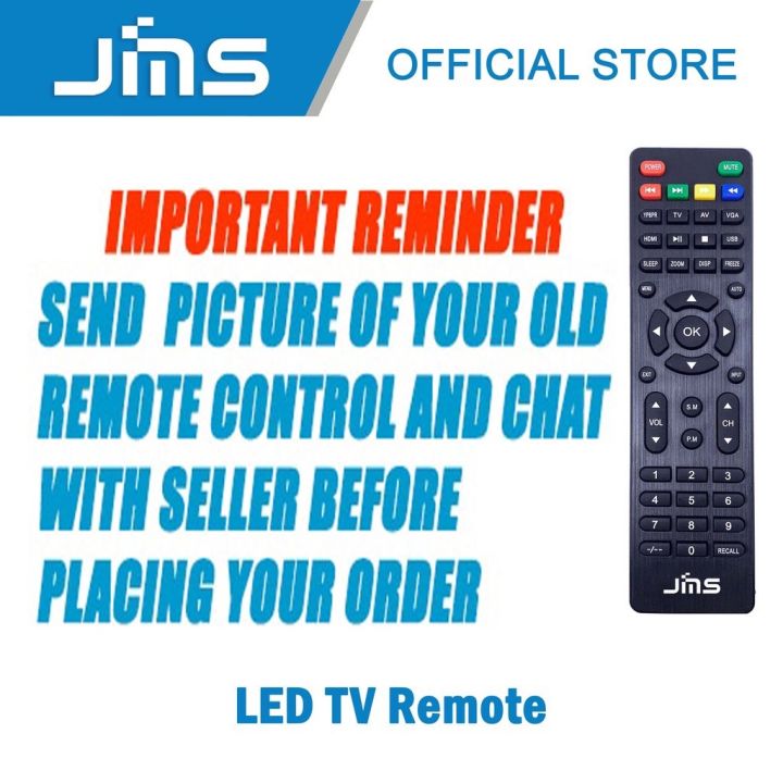 JMS LED TV Remote Control | Lazada PH