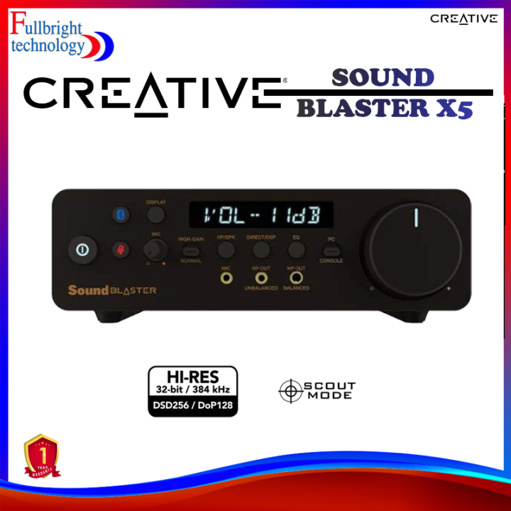 Creative Sound Blaster X5 External Sound Card ซาวด์การ์ดคุณภาพสูง ...