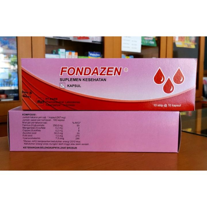 Fondazen Box 100 Tablet | Lazada Indonesia