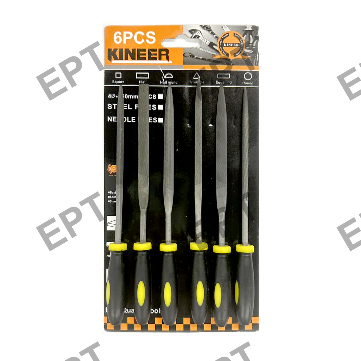 Metal File Set 6pcs High Quality 4x160mm | Lazada PH