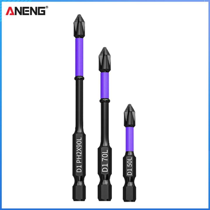 【ANENG】D1 Impact Driver Bit Set High Hardness Strong Magnetic Non-Slip ...