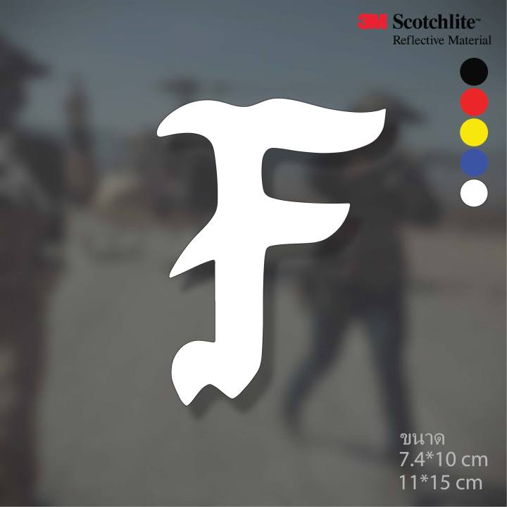 สติกเกอร์อักษรF FOG forward observations group ติดรถยนต์ กล่องปืน ...