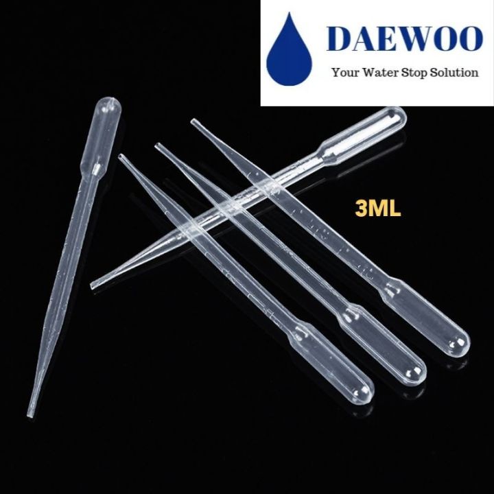 3ml Plastic Disposable Pipettes Graduated Dropper Pipette | Lazada